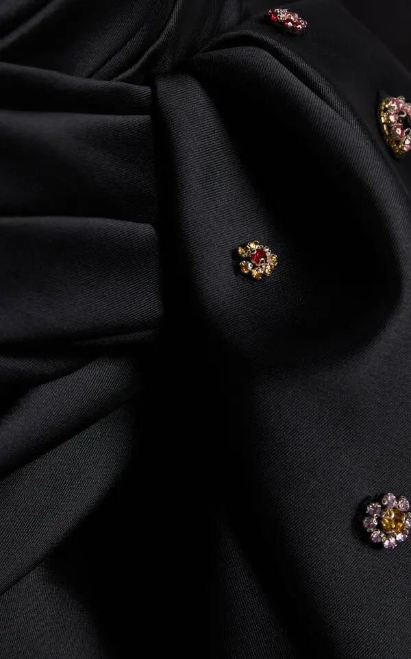 Zuhair Murad Bow-detail Mikado Midi Skirt