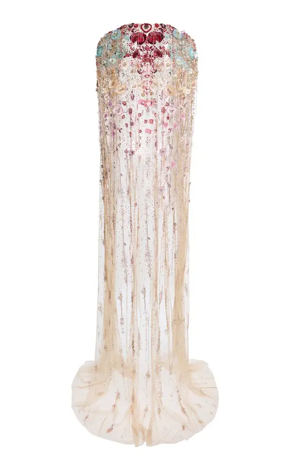 Zuhair Murad Bead Embroidered Cape