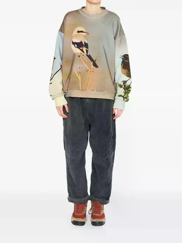 ANNTIAN Bird-print Sweatshirt