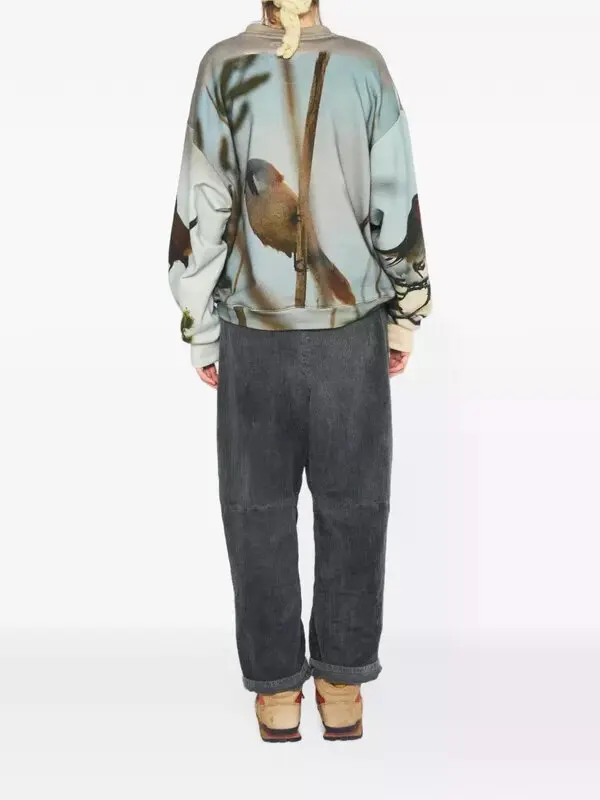 ANNTIAN Bird-print Sweatshirt