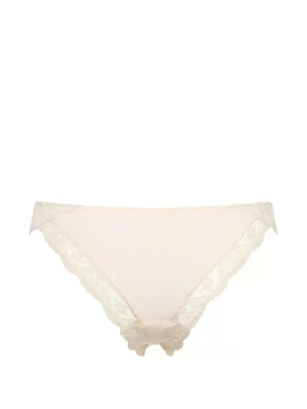 ERES Bal Lace-trim Tanga Briefs - Neutrals