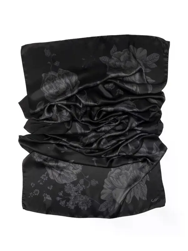 ELIZABETTA Isabella Floral-print Silk Scarf