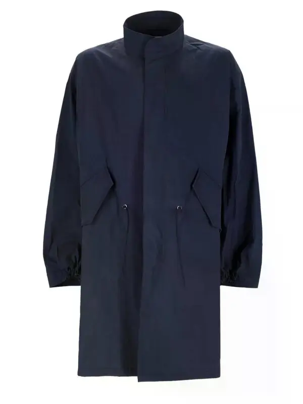 You Must Create Drawstring-waist High-neck Parka