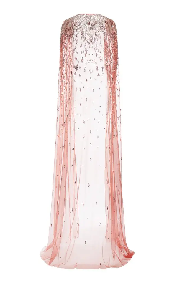 Zuhair Murad Embroidery-embellished Cape