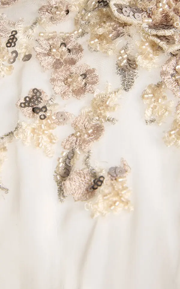 Zuhair Murad Embroidered Silk-chiffon Cape