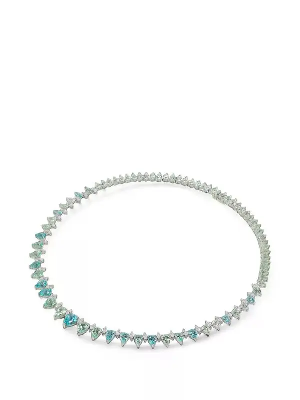ANABELA CHAN Ocean Sapphire Infinity Necklace