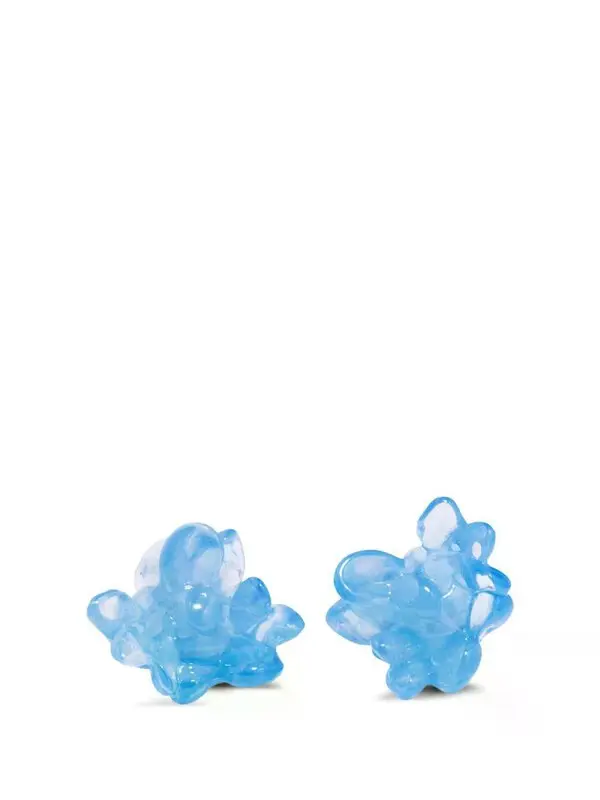 Completedworks Floe Resin Earrings - Blue