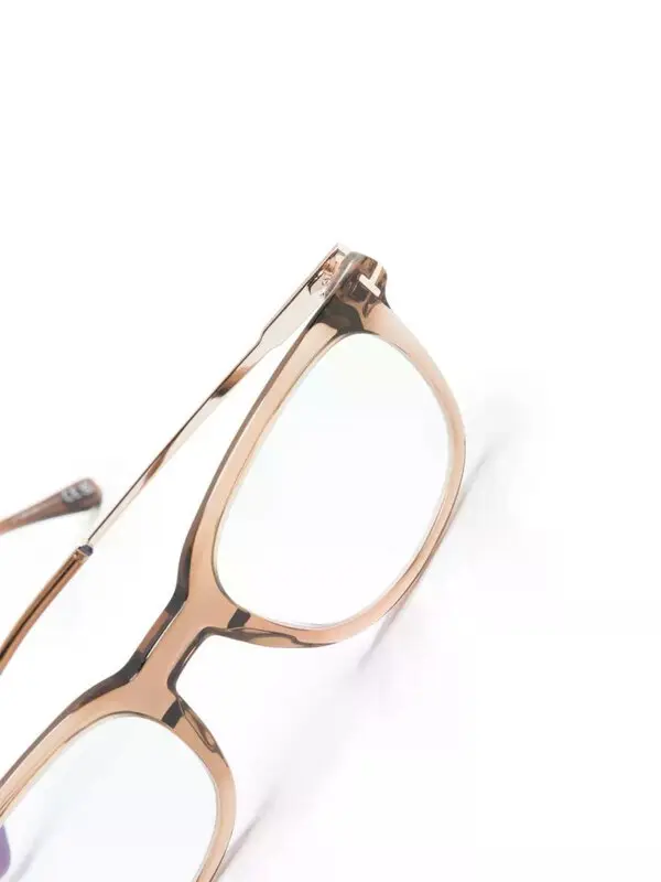 TOM FORD Square-frame Transparent Glasses