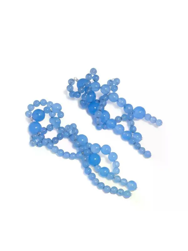 Completedworks Floe Agate Earrings - Blue