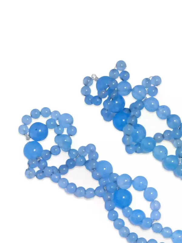 Completedworks Floe Agate Earrings - Blue