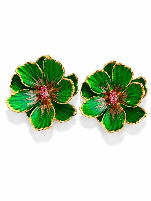 THE PINK REEF Large Wizard Jewel Box - Green