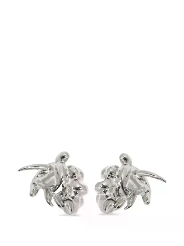 Completedworks General Strike Sculptural Earrings - Silver