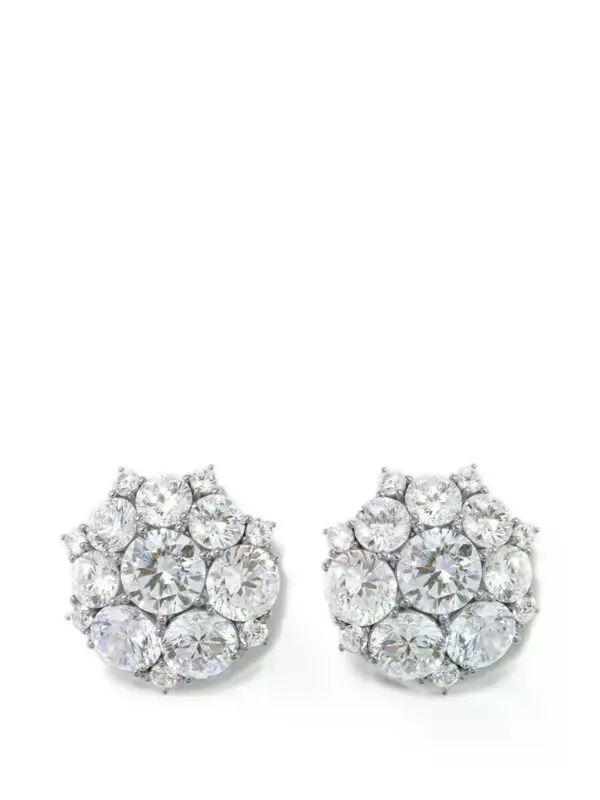 Completedworks The Many-headed Hydra Cubic Zirconia Earrings - Silver