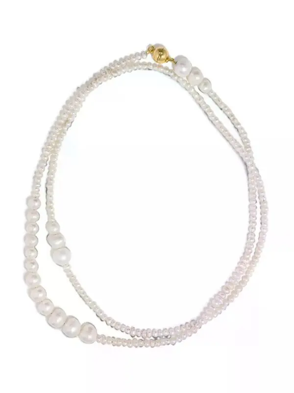 Completedworks Couplet Pearl Necklace - Neutrals