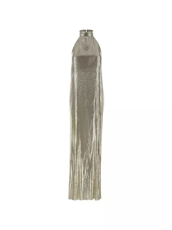 Stella McCartney Halterneck Chainmail Dress - Silver