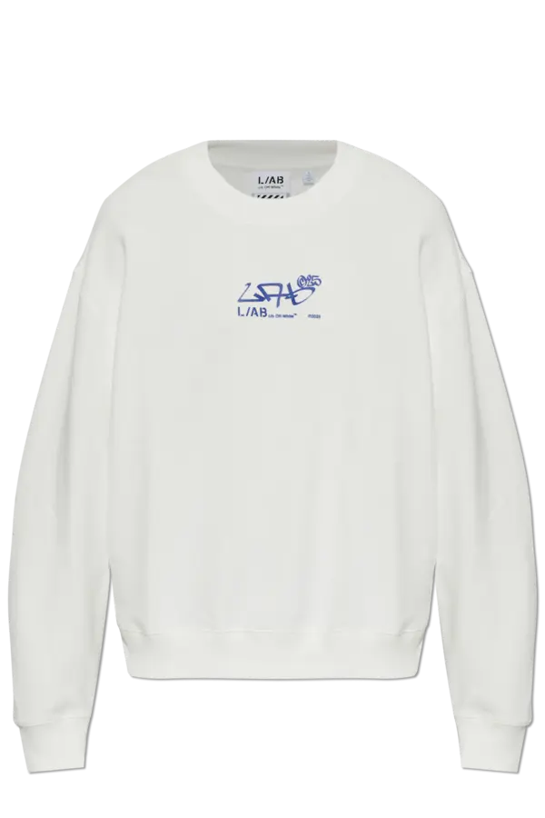 L/AB C/O OFF-WHITE Sweatshirt With Printed Logo