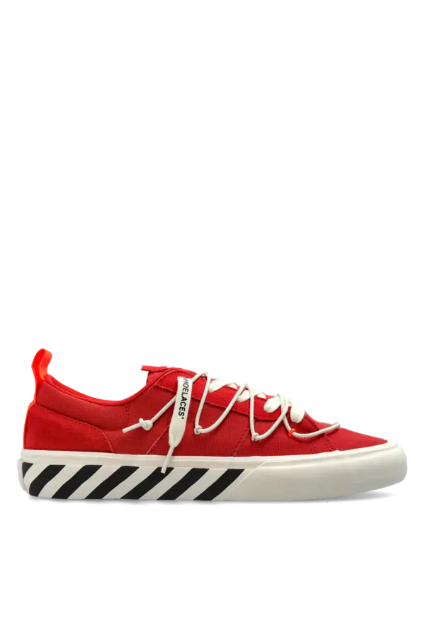 L/AB C/O OFF-WHITE L/ab Tape’ Low-top Sneakers - Red