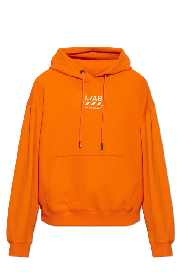 L/AB C/O OFF-WHITE Hooded Sweatshirt