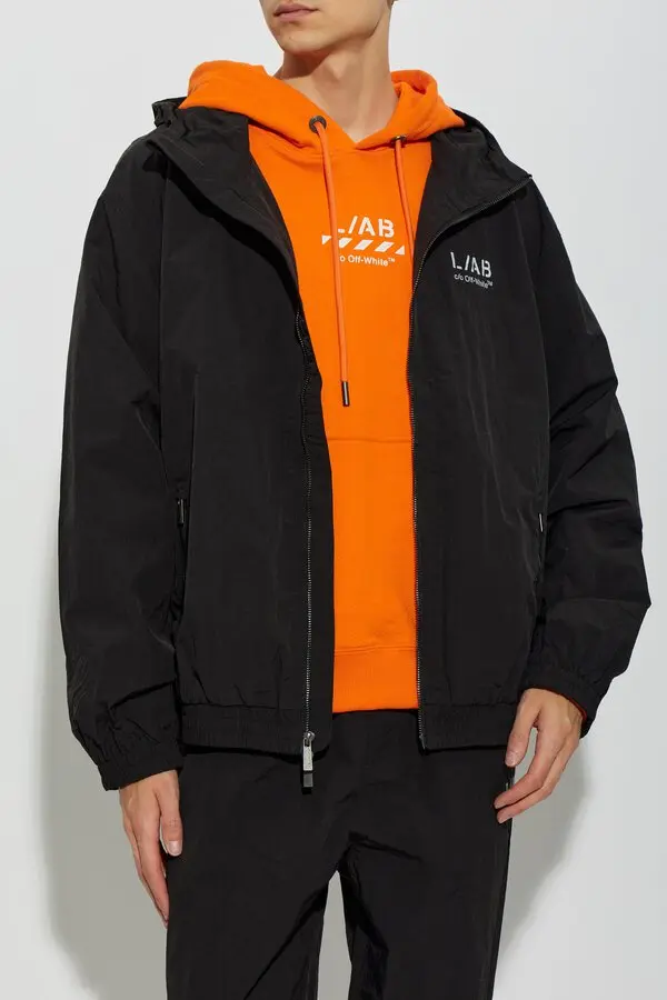 L/AB C/O OFF-WHITE Hooded Jacket