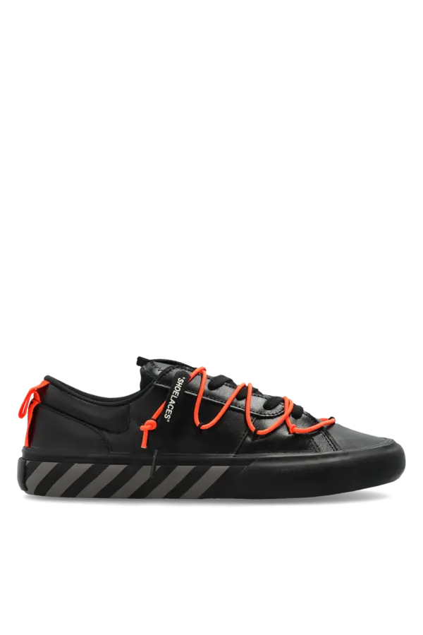 L/AB C/O OFF-WHITE L/ab Tape’ Low-top Sneakers - Black