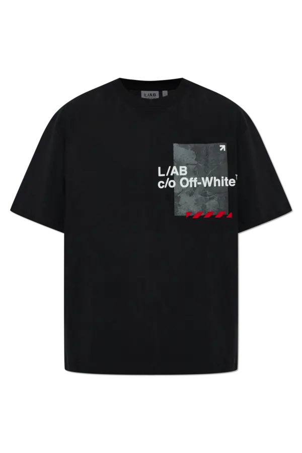 L/AB C/O OFF-WHITE Printed T-shirt
