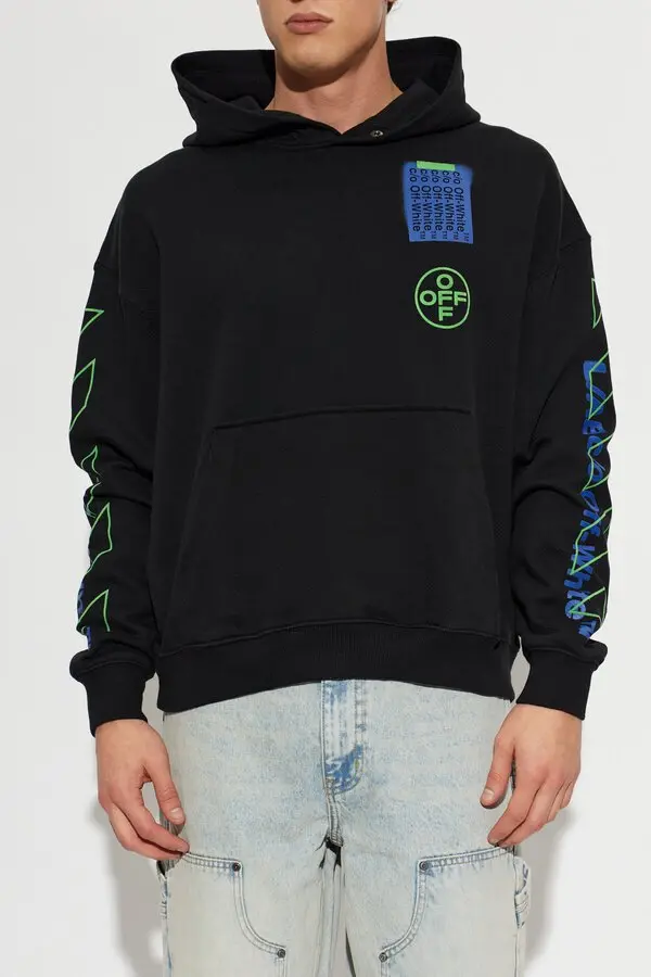 L/AB C/O OFF-WHITE Hooded Sweatshirt