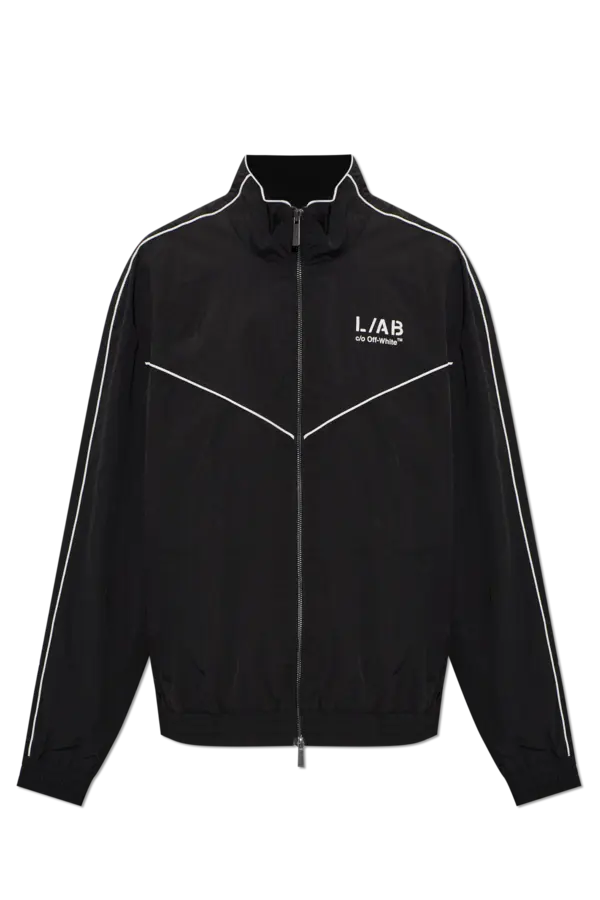 L/AB C/O OFF-WHITE Light Jacket With A Stand-up Collar