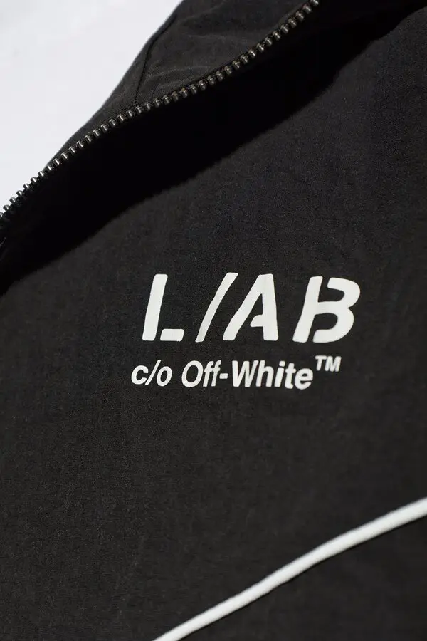 L/AB C/O OFF-WHITE Light Jacket With A Stand-up Collar