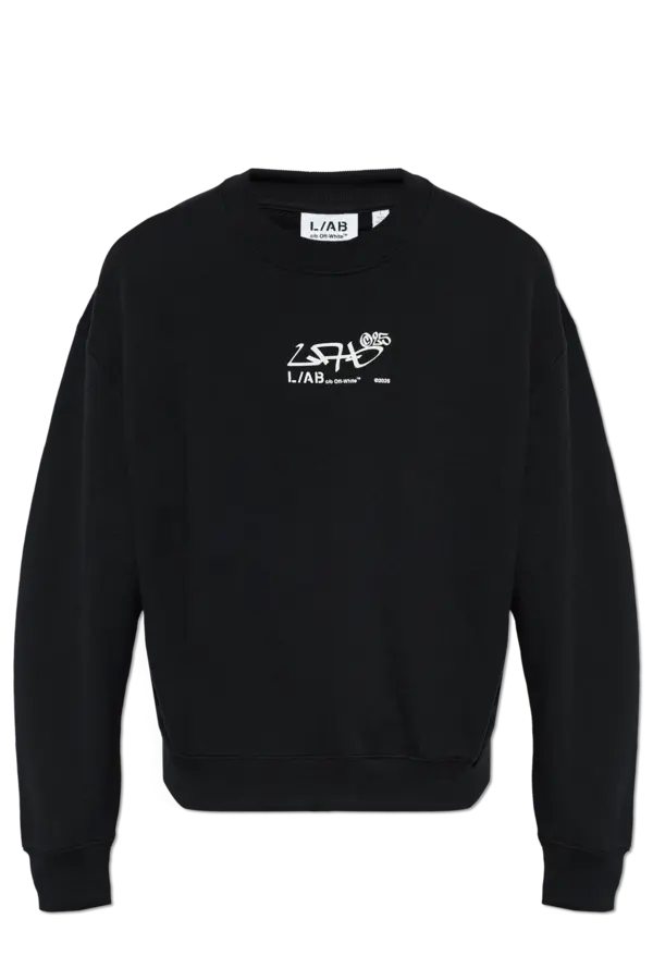 L/AB C/O OFF-WHITE Logo-print Sweatshirt