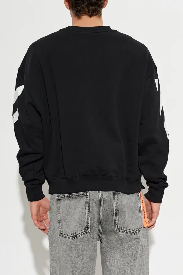 L/AB C/O OFF-WHITE Printed Logo Sweatshirt