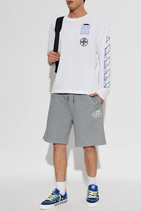L/AB C/O OFF-WHITE L/ab Tape Indigo’ Sneakers