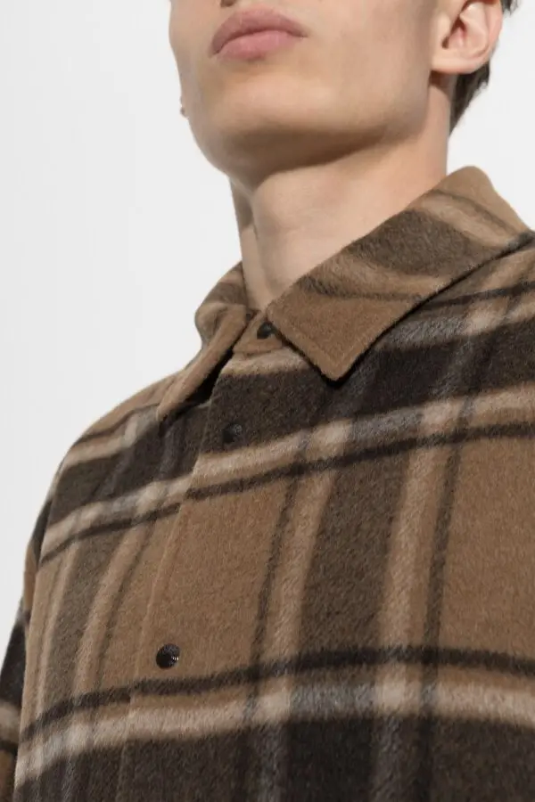 Moncler Wool Shirt Jacket
