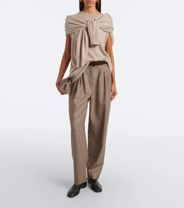LISA YANG Othelia Caped Cashmere Sweater