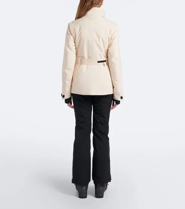 Moncler Hainets Belted Ski Jacket - Beige