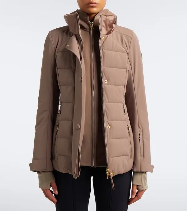 Bogner Elva Belted Hooded Ski Jacket