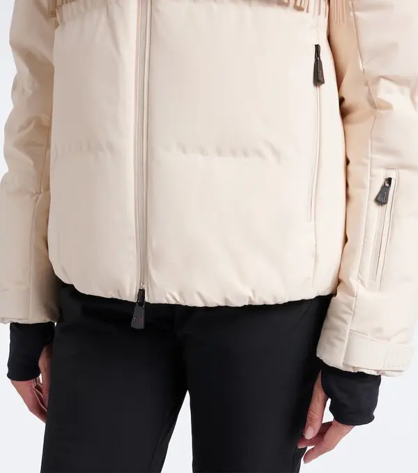 Moncler Bessin Fringed Ski Jacket