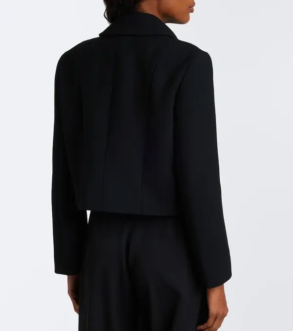 Gucci Horsebit Wool Crêpe Jacket