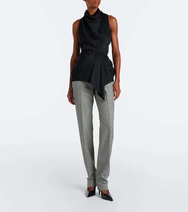 Givenchy Gingham Slim Pants