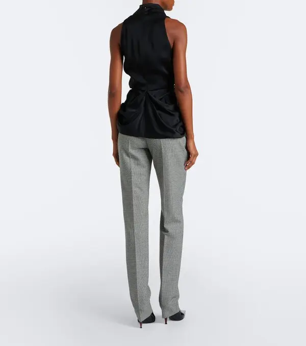 Givenchy Gingham Slim Pants
