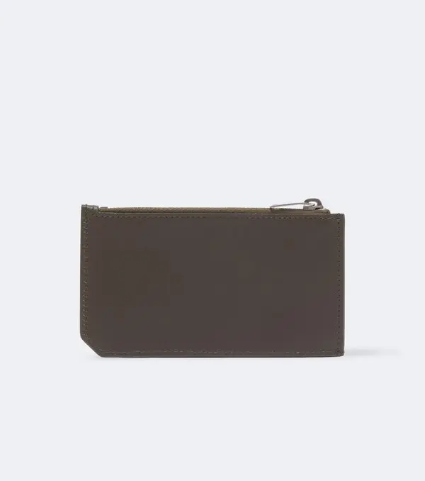Saint Laurent Paris Fragments Leather Card Holder