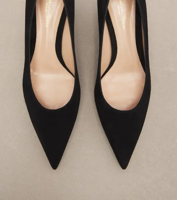GIANVITO ROSSI Aylin Suede Pumps - Black