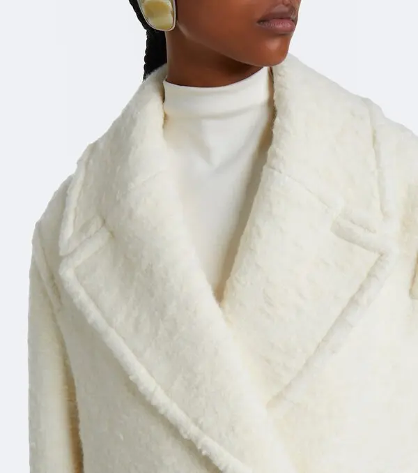 JOSEPH Eddie Wool-blend Bouclé Coat