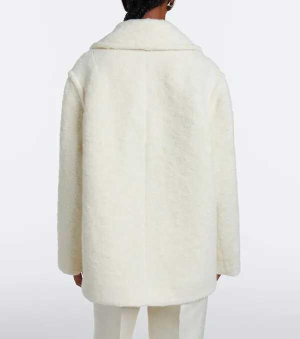 JOSEPH Eddie Wool-blend Bouclé Coat