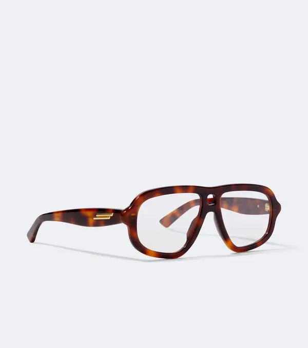 Bottega Veneta Aviator Glasses - Brown