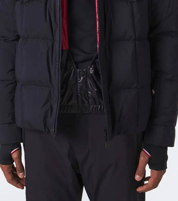 Moncler Geltech Corduroy-trimmed Ski Jacket