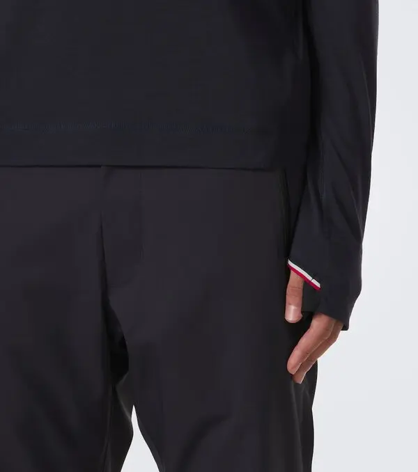 Moncler Wool-blend Half-zip Ski Sweater