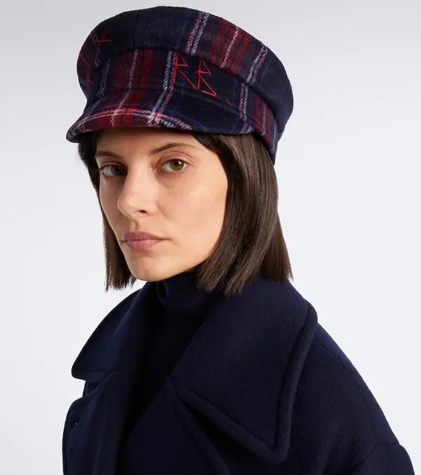 Ruslan Baginskiy Plaid Newsboy Cap
