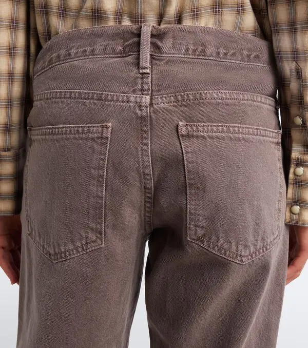 AGOLDE Low-rise Straight Jeans