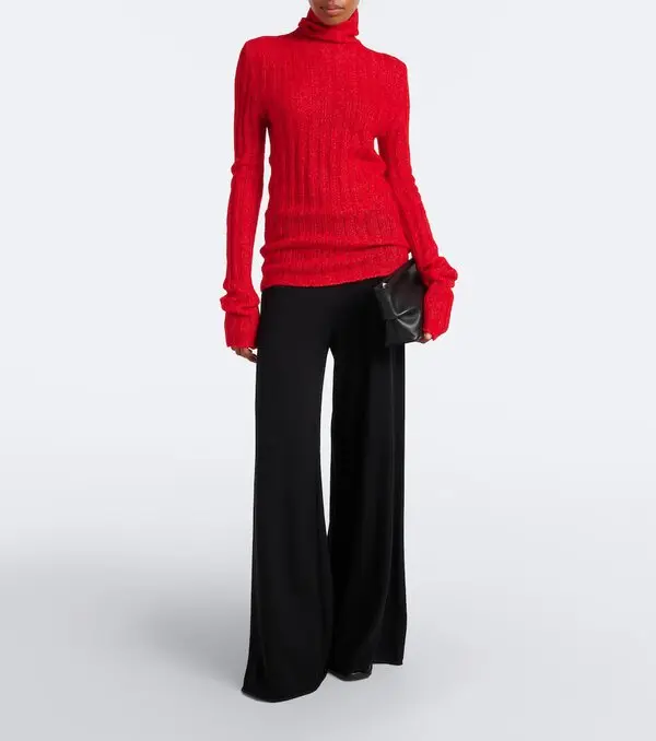 LISA YANG Emiliana Cashmere And Silk Turtleneck Sweater