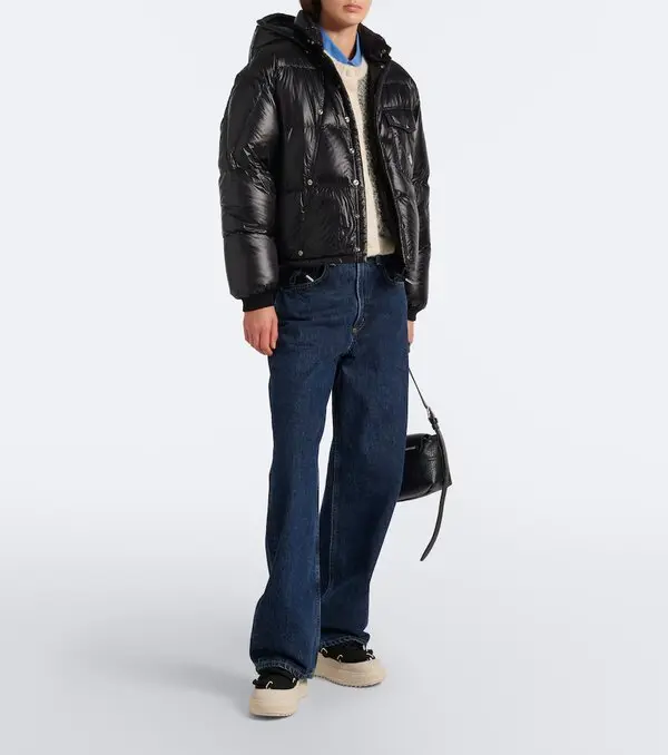 Moncler Karakorum Hooded Down Jacket - Blue